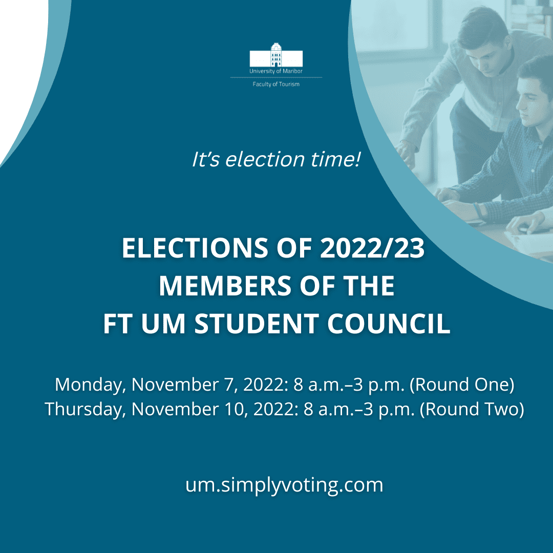 It’s election time! - Faculty of Tourism