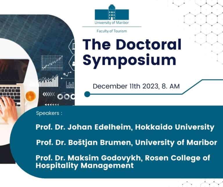 Tourism Doctoral Symposium - Faculty of Tourism