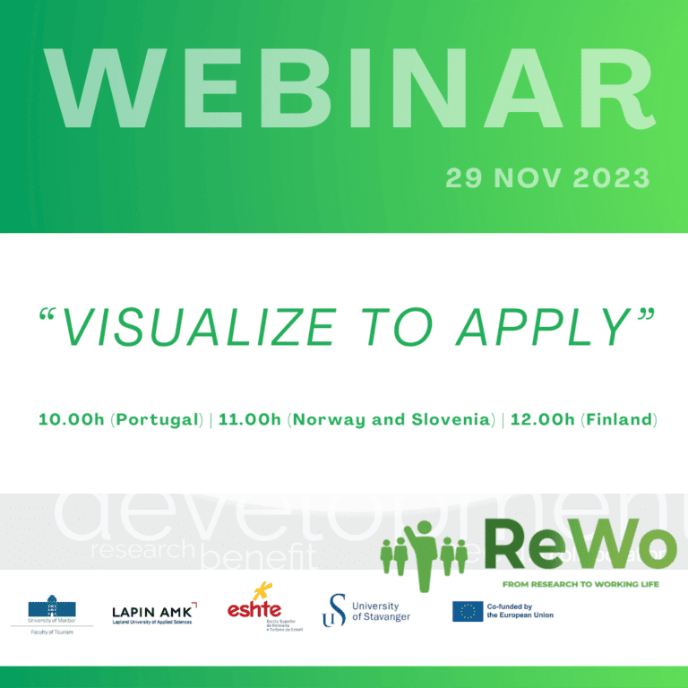 Webinar "Visualize to Apply" - Faculty of Tourism
